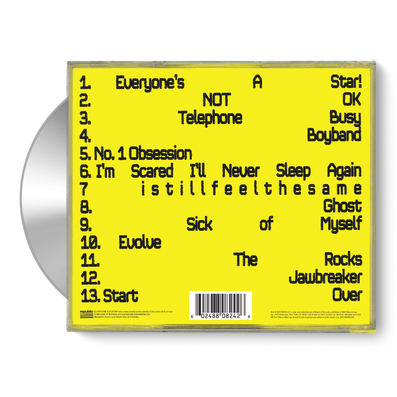 EVERYONE'S A STAR! (Luke Deluxe) Store Exclusive CD | 5SOS Official AU ...